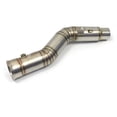 51mm Slip On Motorcycle Exhaust Escape Modified Stainless Steel Mid ...