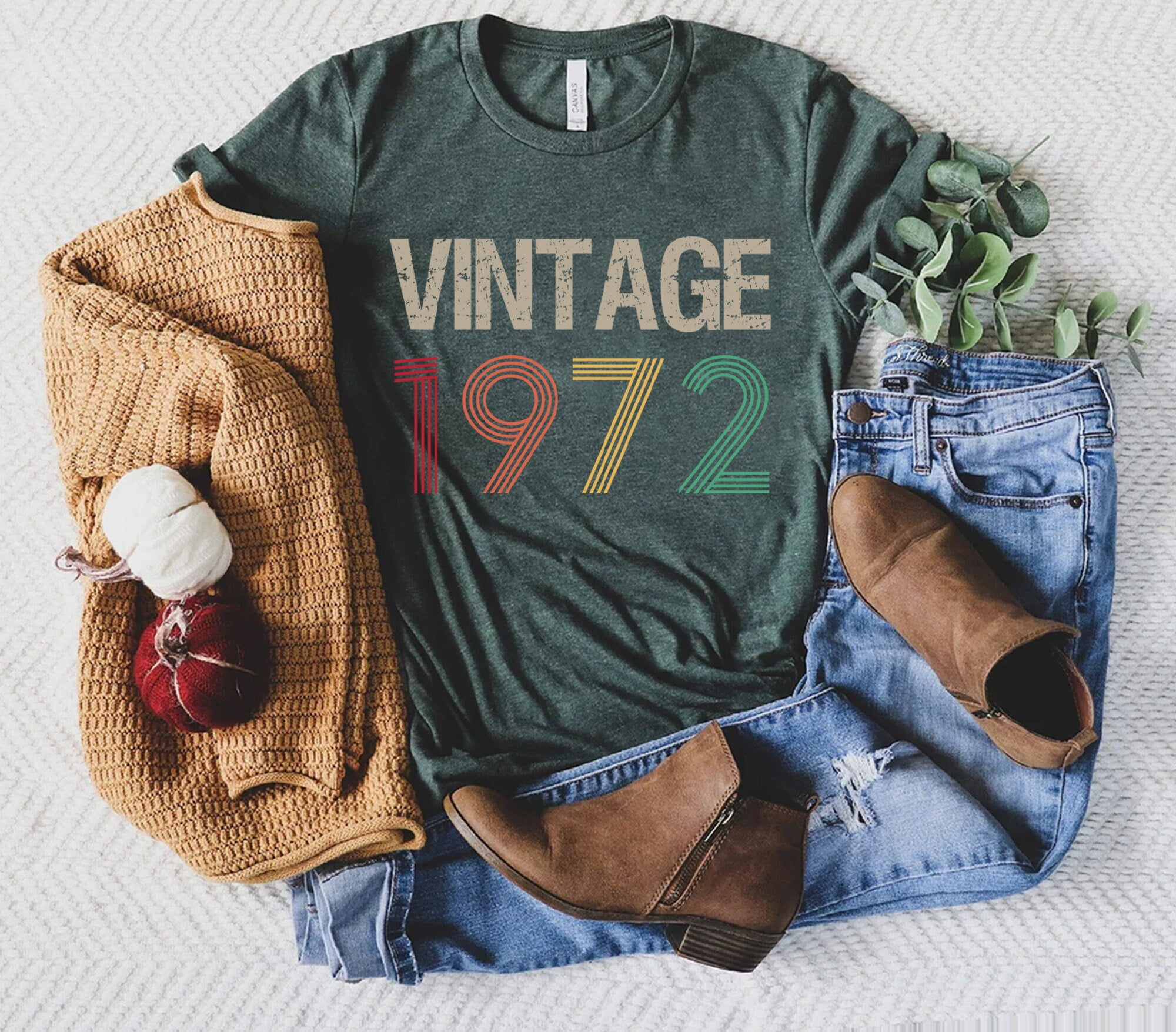 51st Birthday Shirt, 1972 Shirt,51st Birthday Gift For Women,51st ...