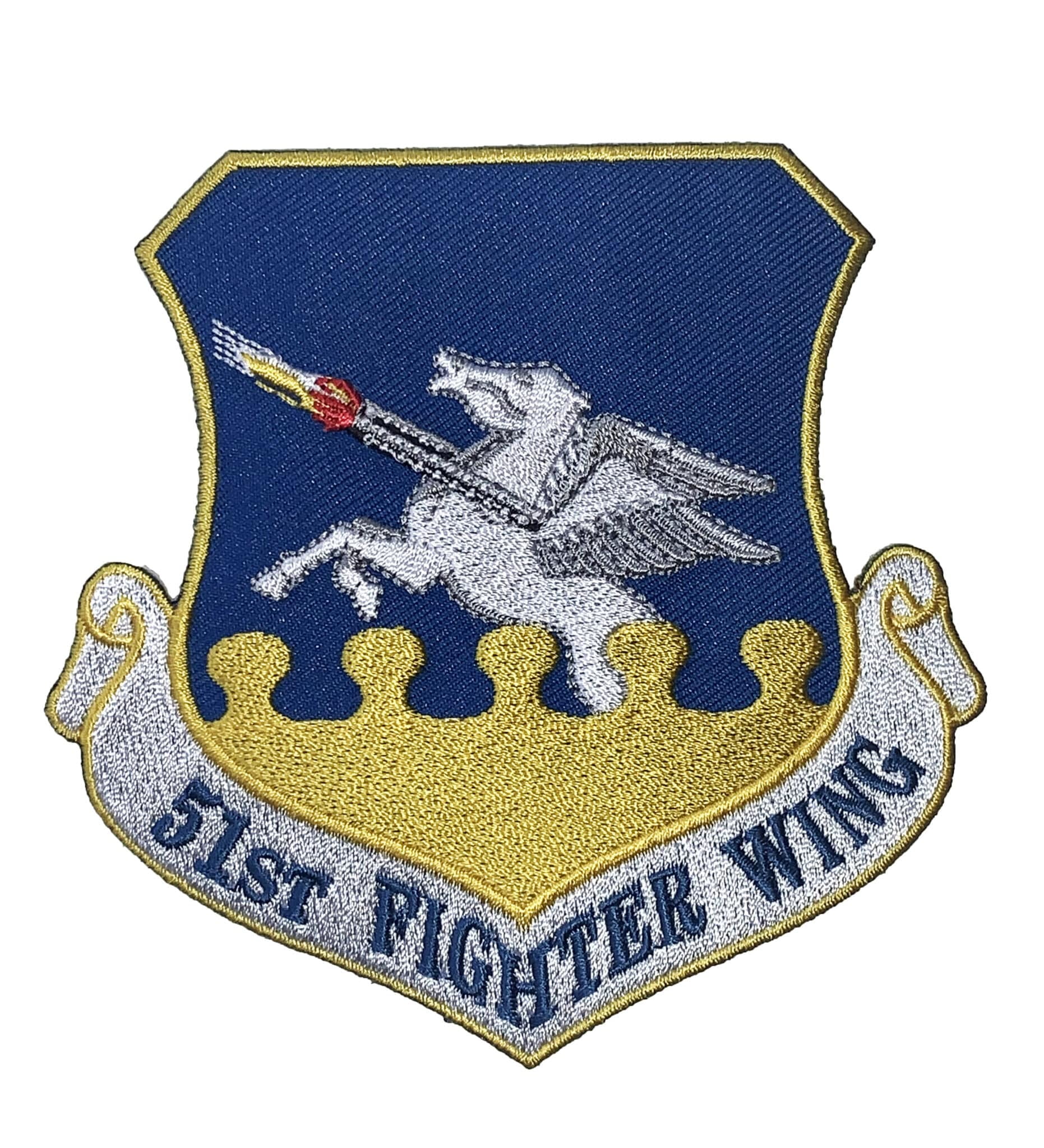 51st Fighter Wing Patch – with Hook and Loop, 3.5 - Walmart.com