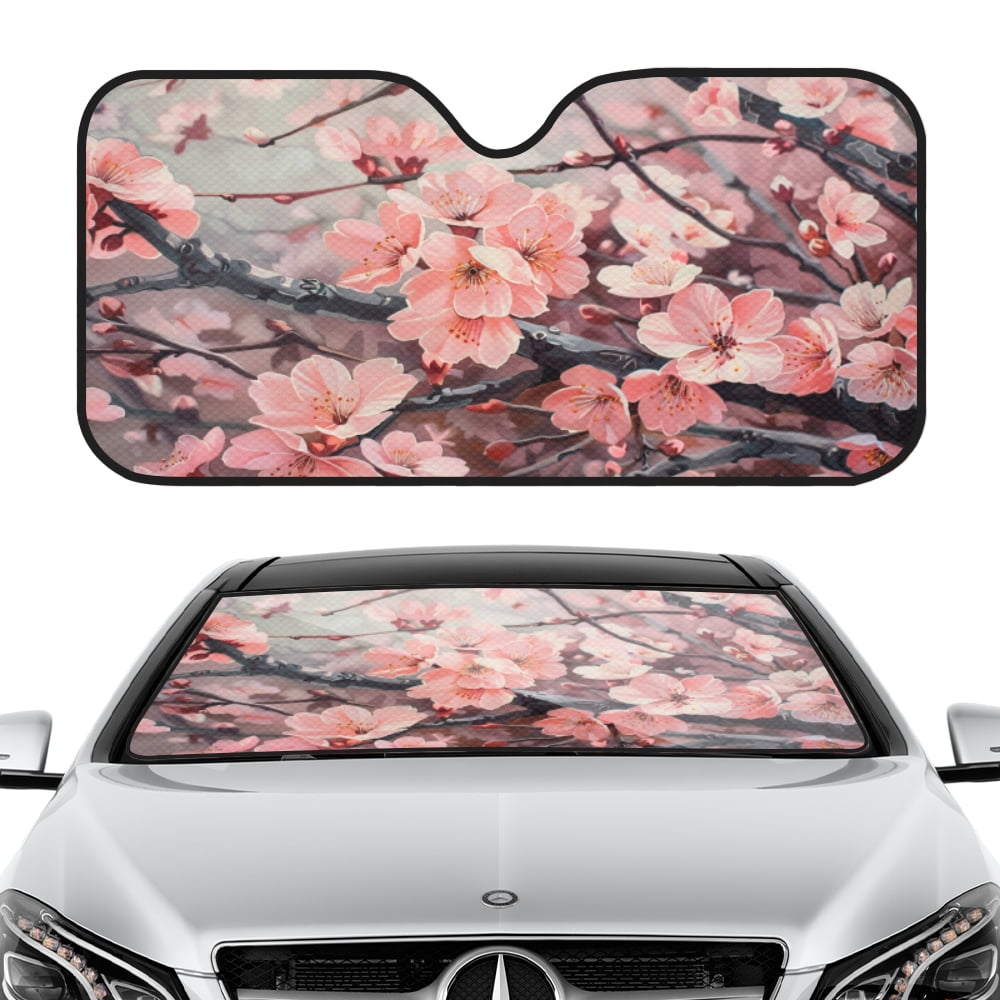 51x28 Inch Windshield Sun Shade for Car & SUV, Front Window Sun Visor ...