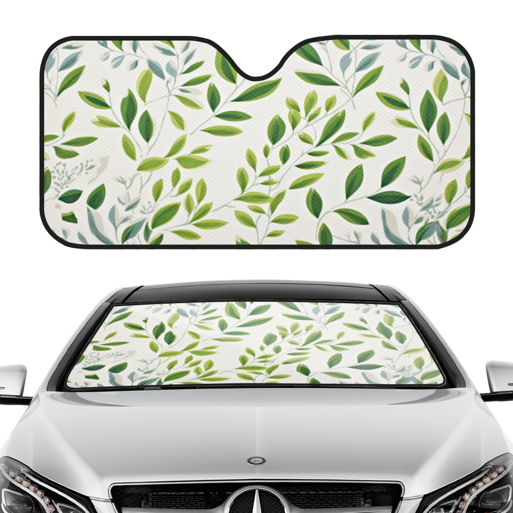 51x28 Inch Windshield Sun Shade for Car & SUV, Front Window Sun Visor ...