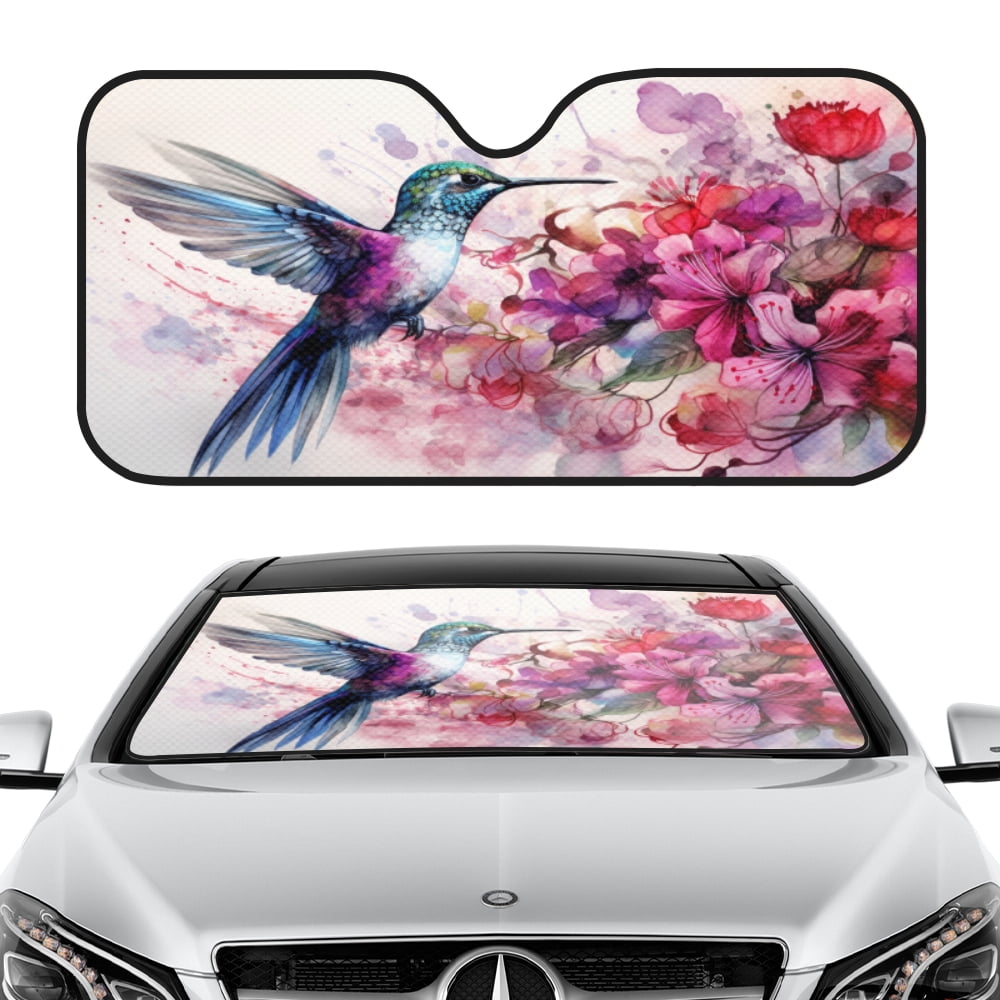 51x28 Inch Windshield Sun Shade for Car & SUV, Front Window Sun Visor ...