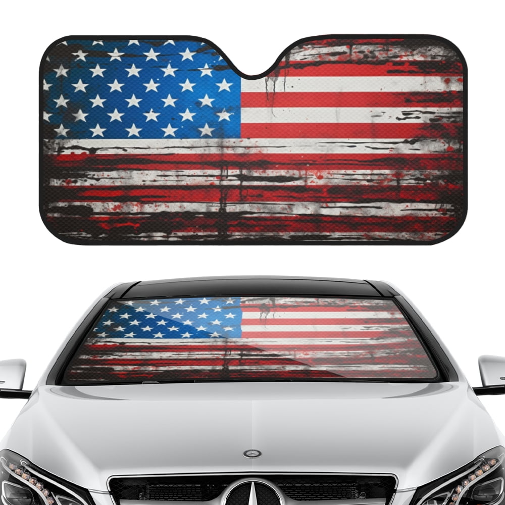 51x28 Inch Windshield Sun Shade for Car & SUV, Front Window Sun Visor ...