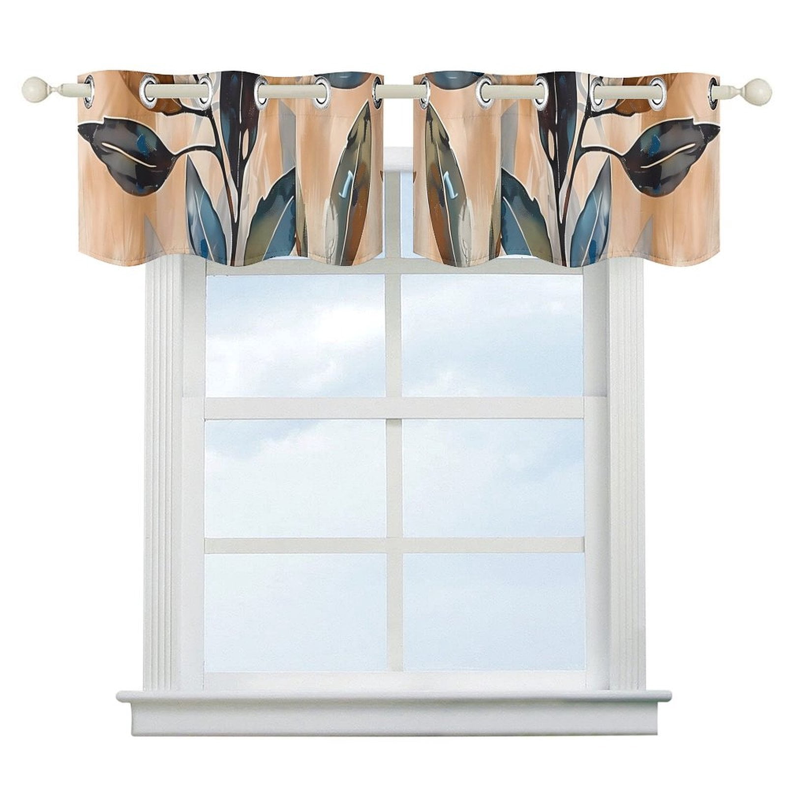 52×18.1in Curtain Hanging Two Symmetrical Durable Good Shade Heat ...