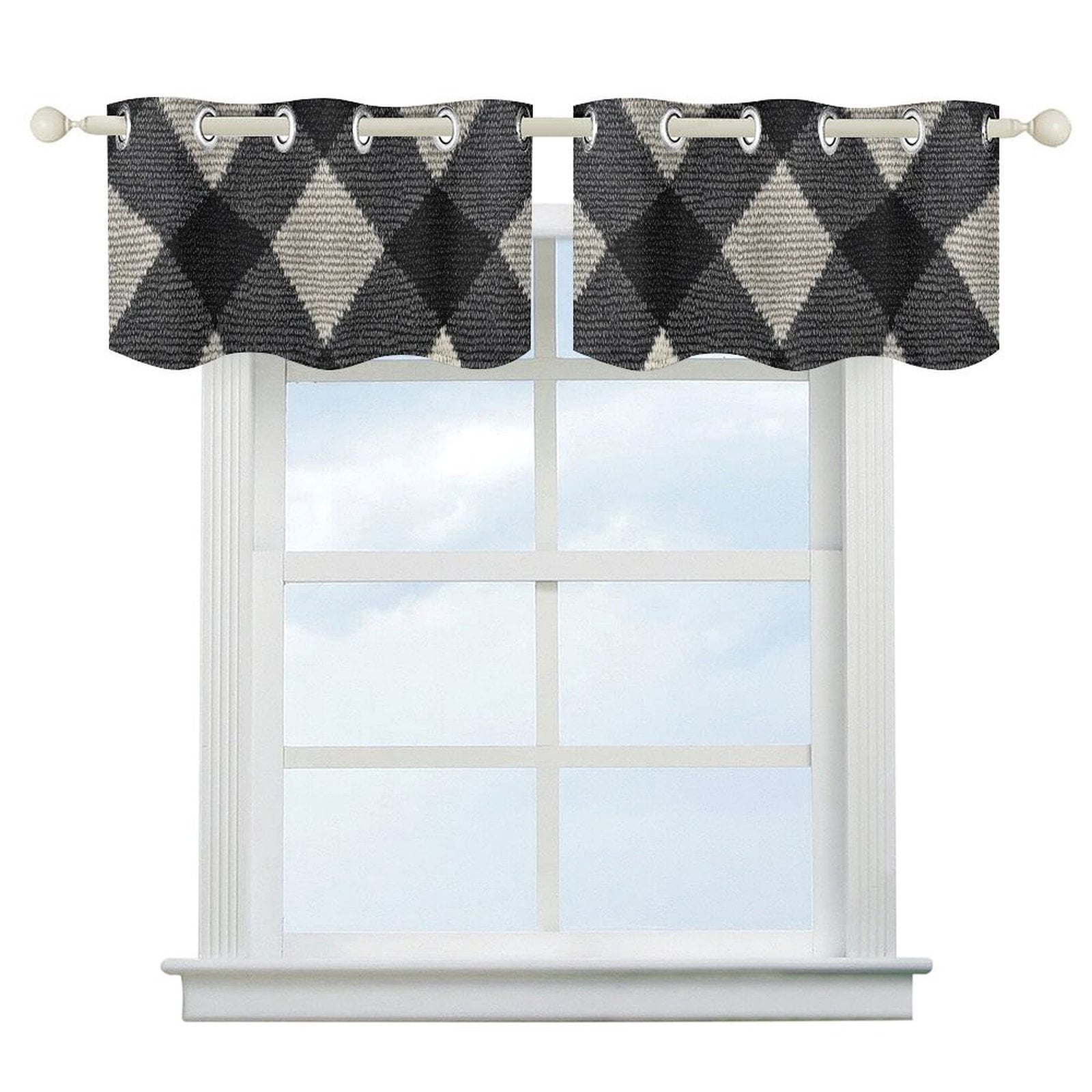 52×18.1in Curtain Hanging Two Symmetrical Durable Good Shade Heat ...