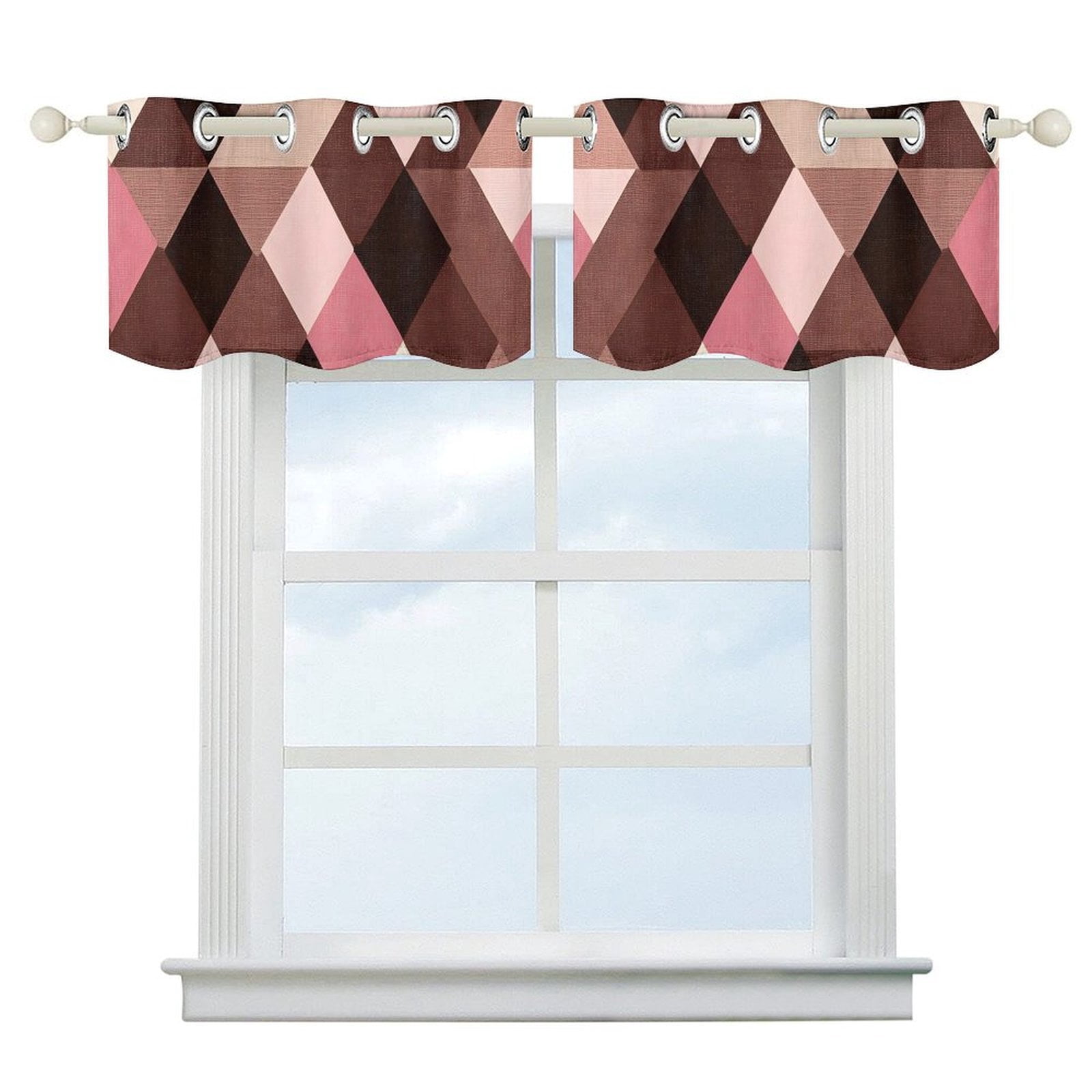 52×18.1in Curtain Hanging Two Symmetrical Durable Good Shade Heat ...