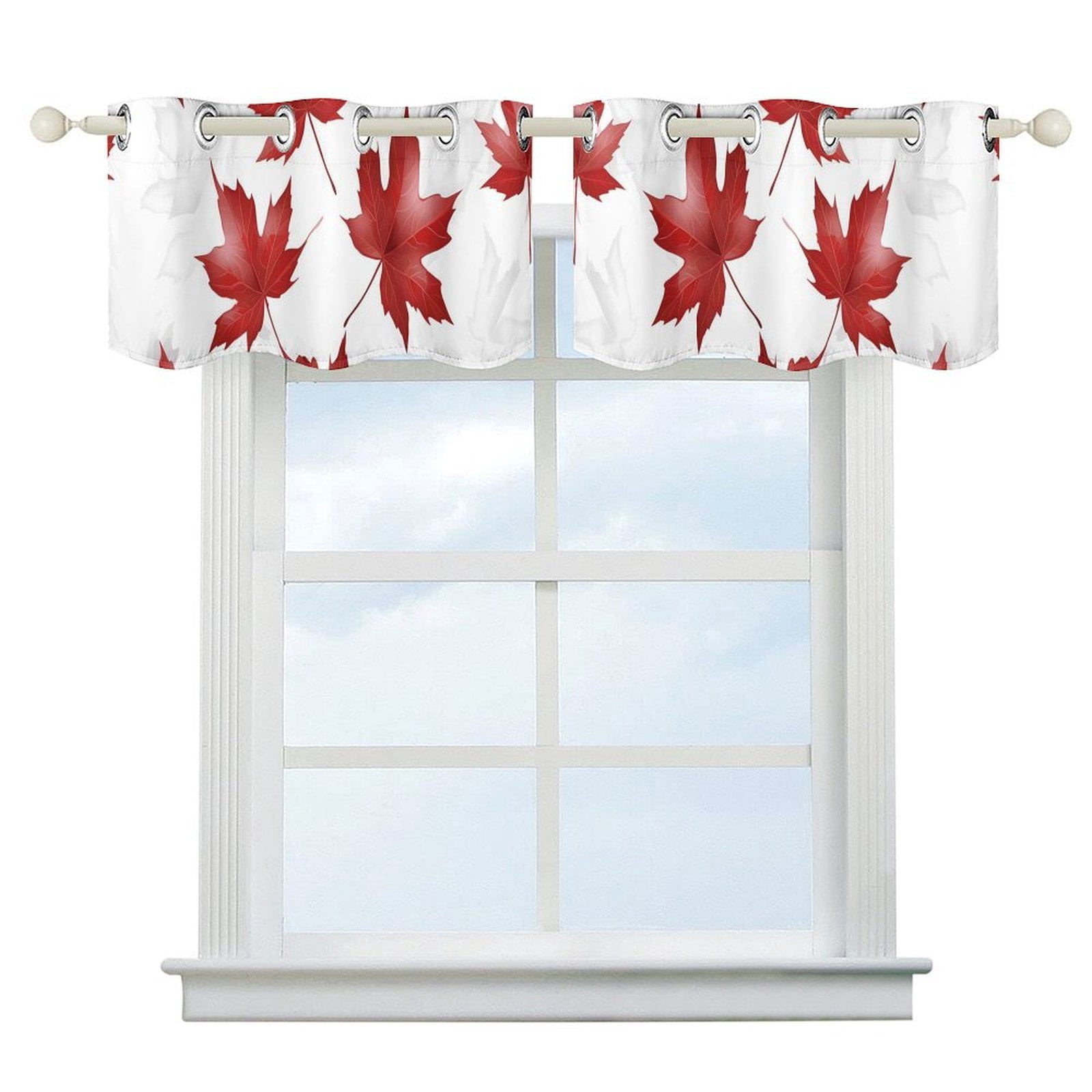 52×18.1in Curtain Hanging Two Symmetrical Durable Good Shade Heat ...