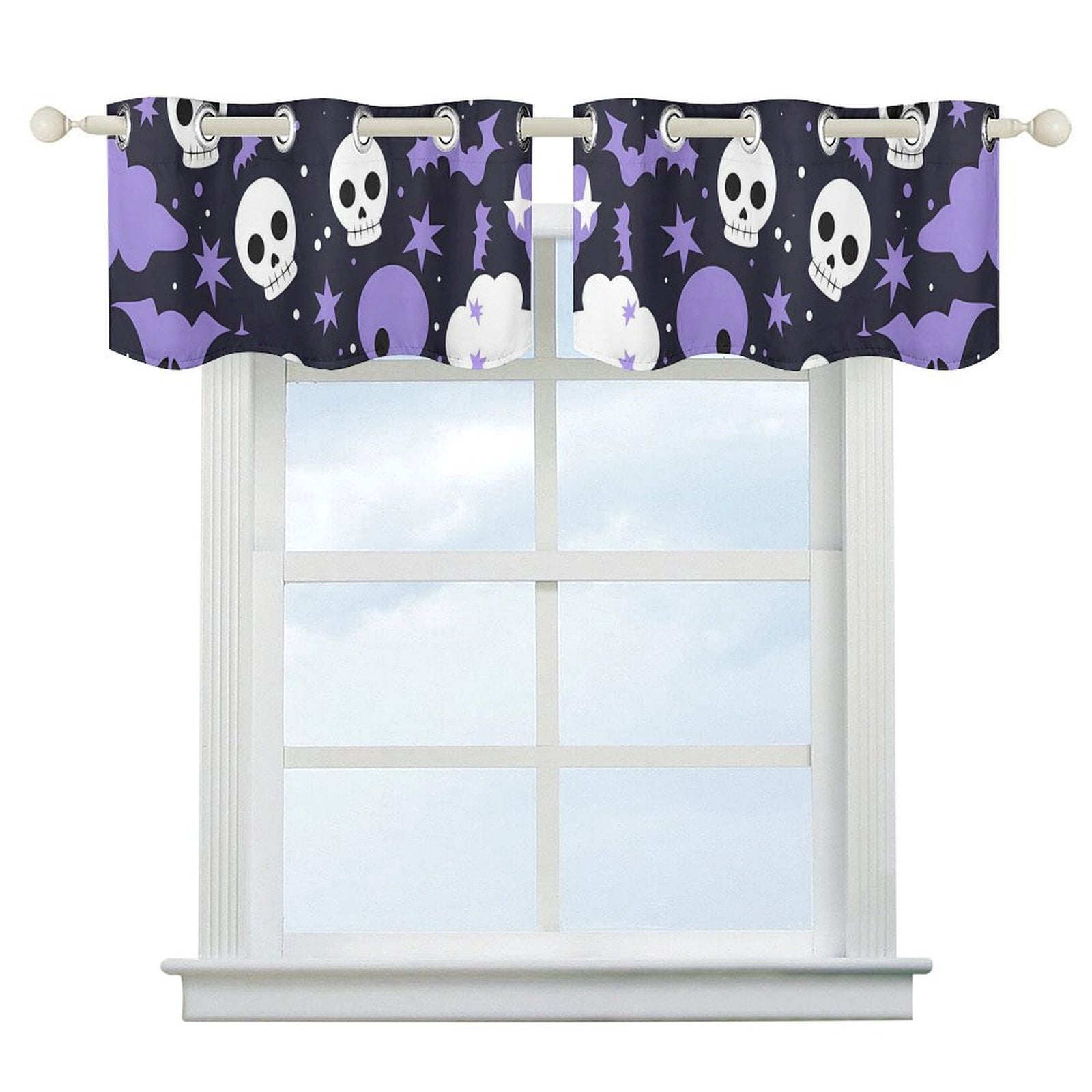52×18.1in Curtain Hanging Two Symmetrical Durable Good Shade Heat ...