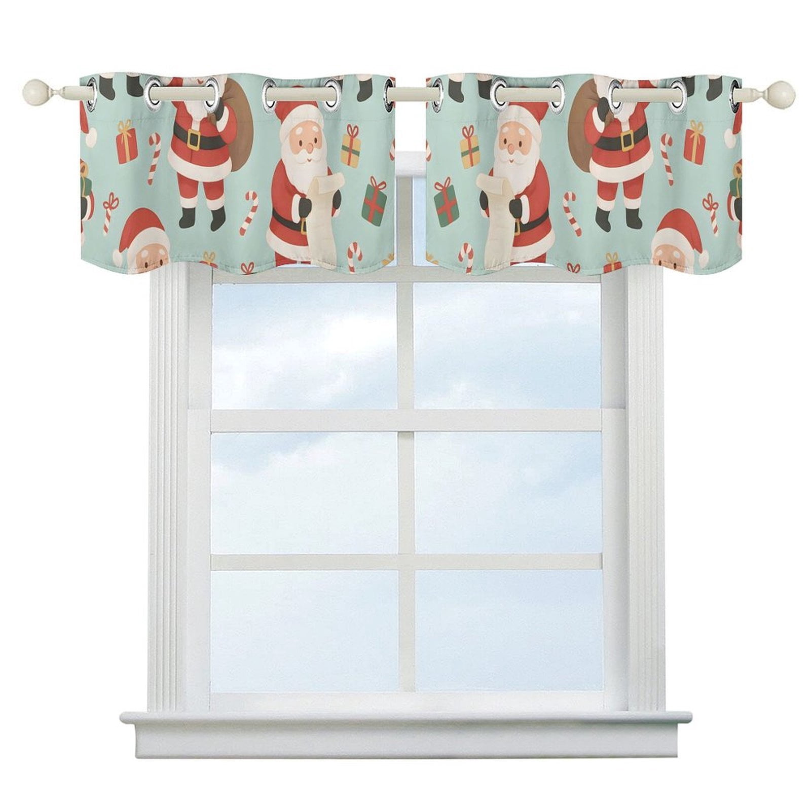 52×18.1in Curtain Hanging Two Symmetrical Durable Good Shade Heat ...