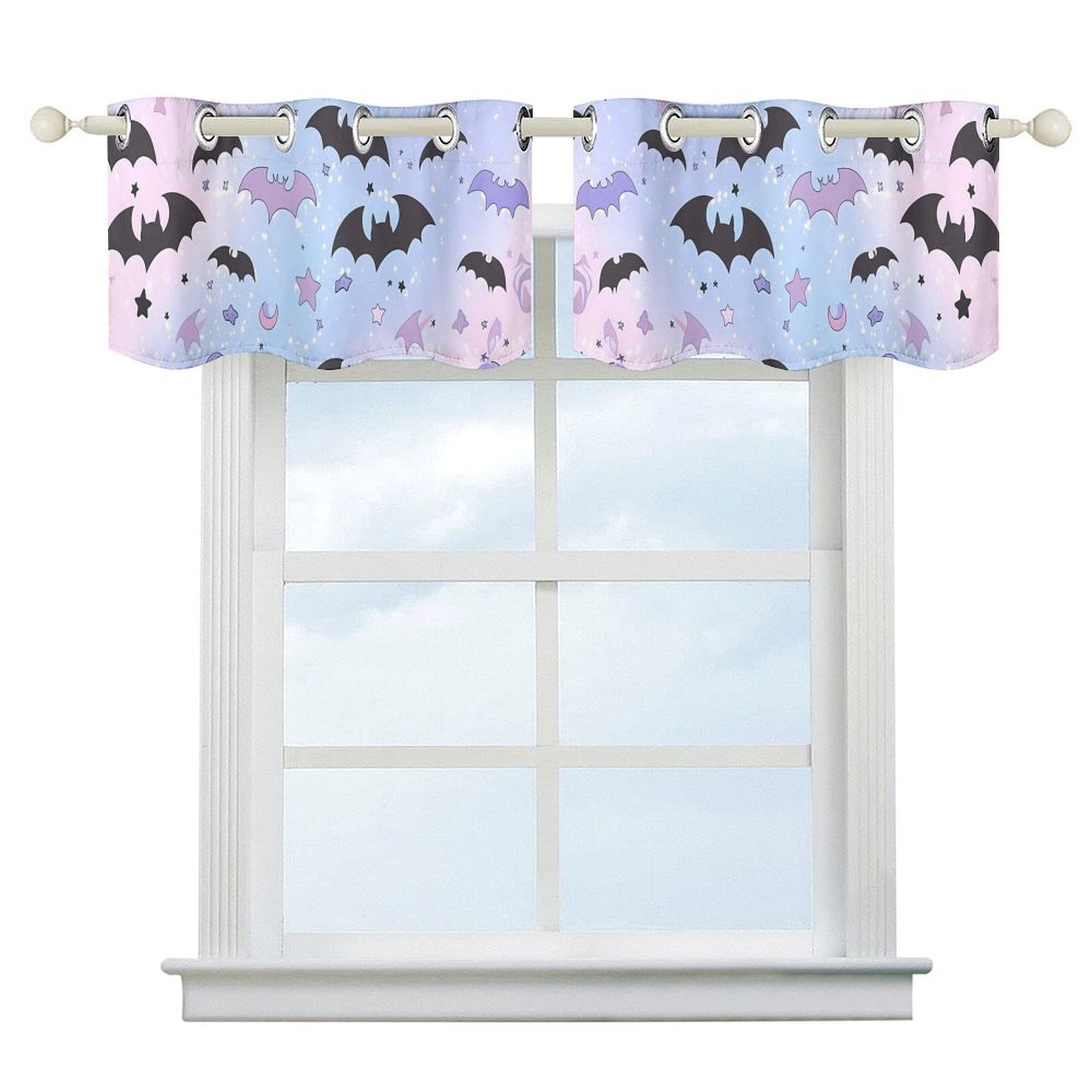 52×18.1in Curtain Hanging Two Symmetrical Durable Good Shade Heat ...