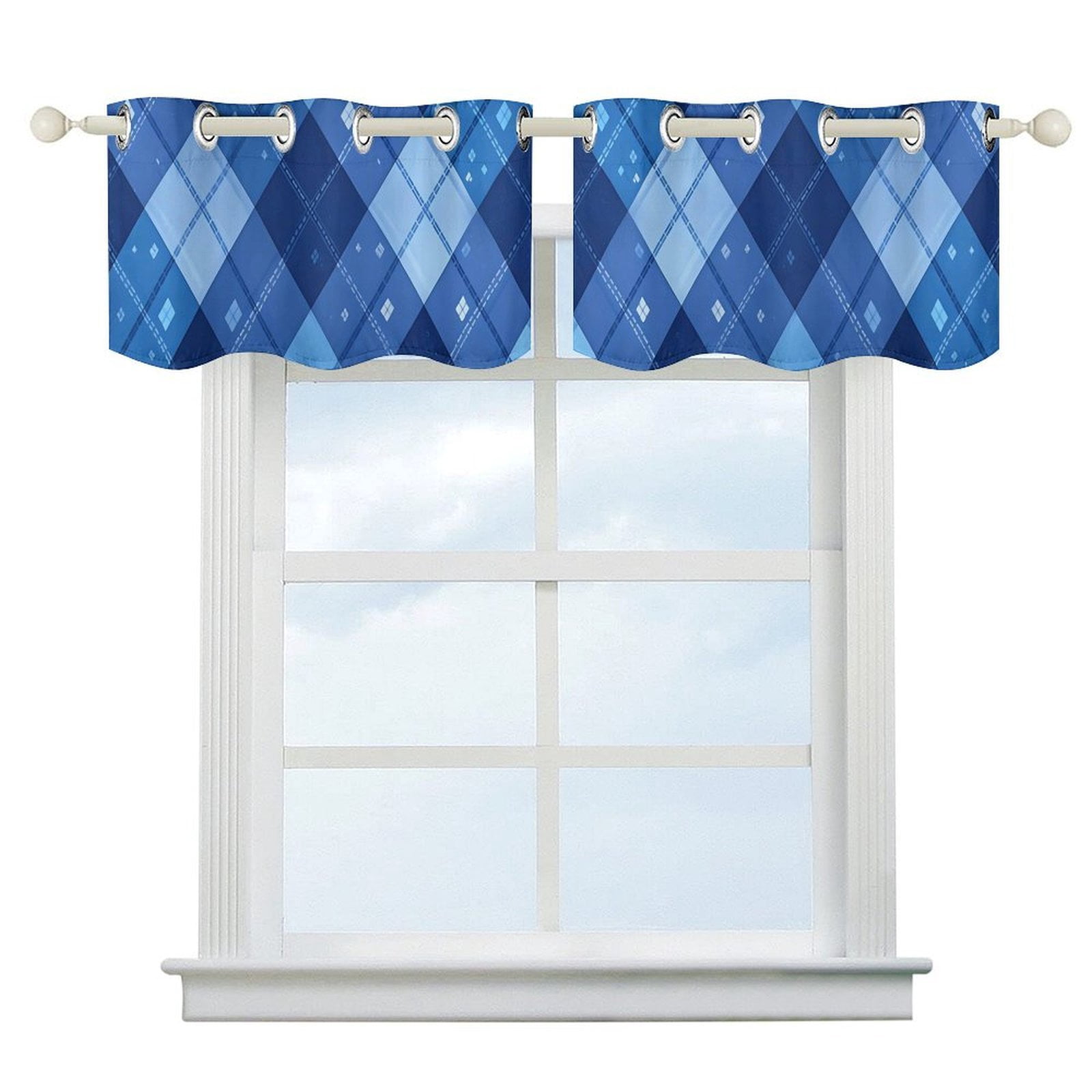 52×18.1in Curtain Hanging Two Symmetrical Durable Good Shade Heat ...