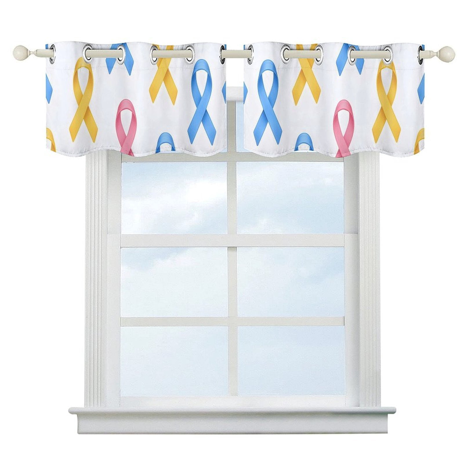 52×18.1in Curtain Hanging Two Symmetrical Durable Good Shade Heat ...
