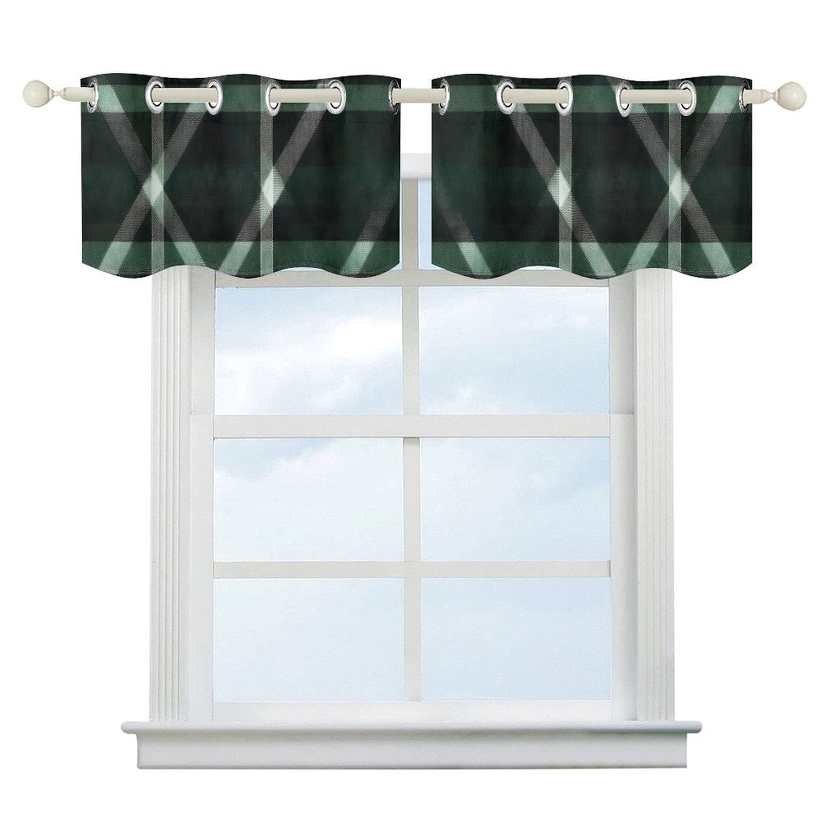 52×18.1in Curtain Hanging Two Symmetrical Durable Good Shade Heat ...