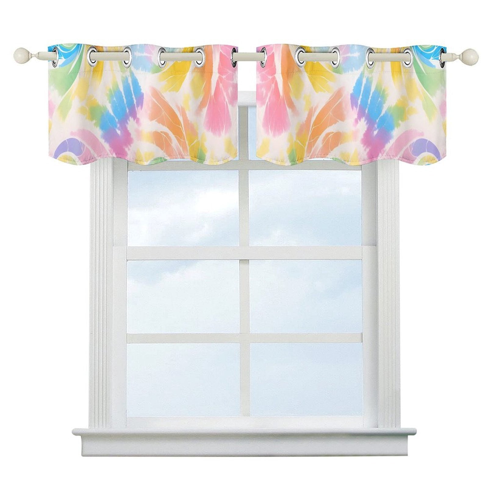 52×18.1in Curtain Hanging Two Symmetrical Durable Good Shade Heat ...