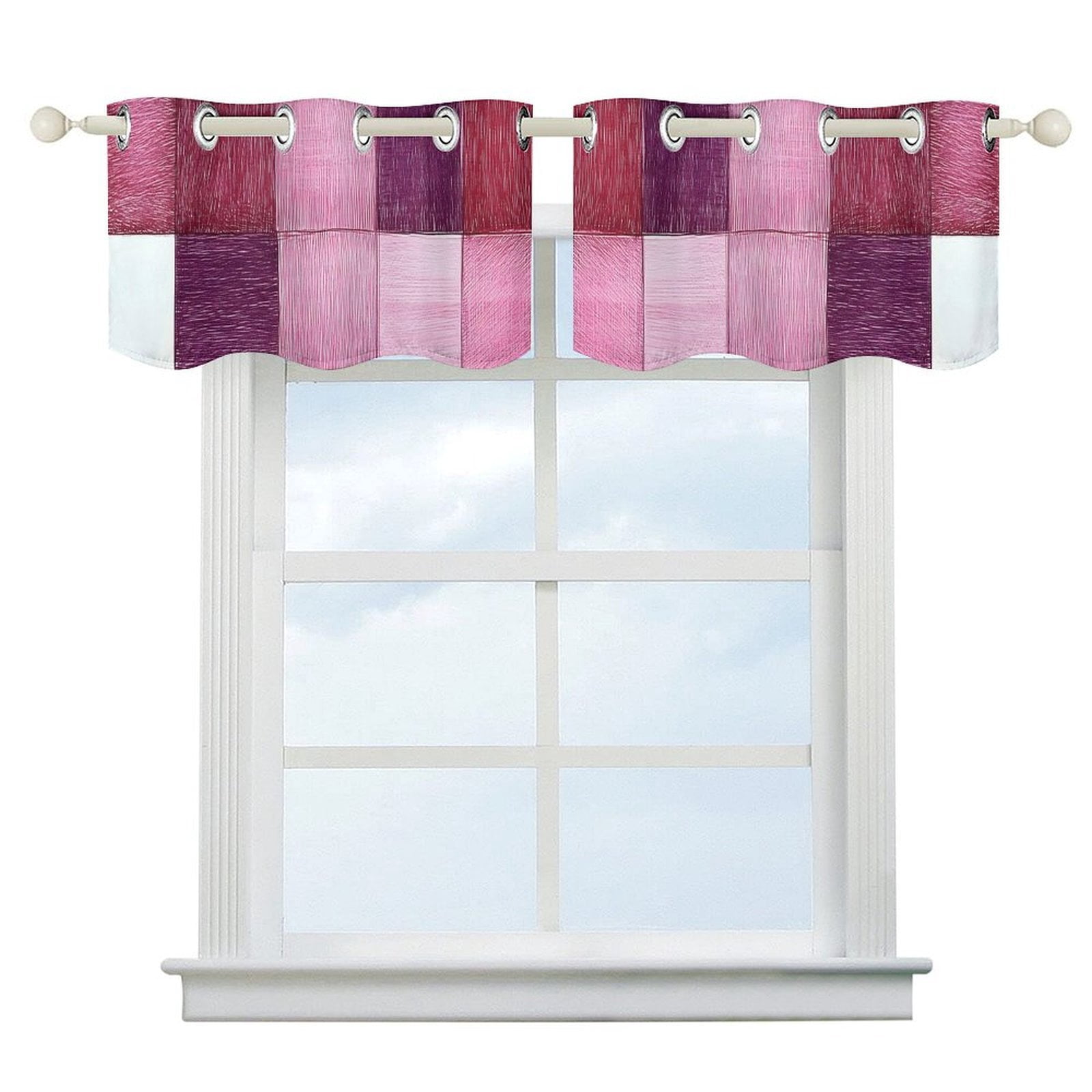 52×18.1in Curtain Hanging Two Symmetrical Durable Good Shade Heat ...
