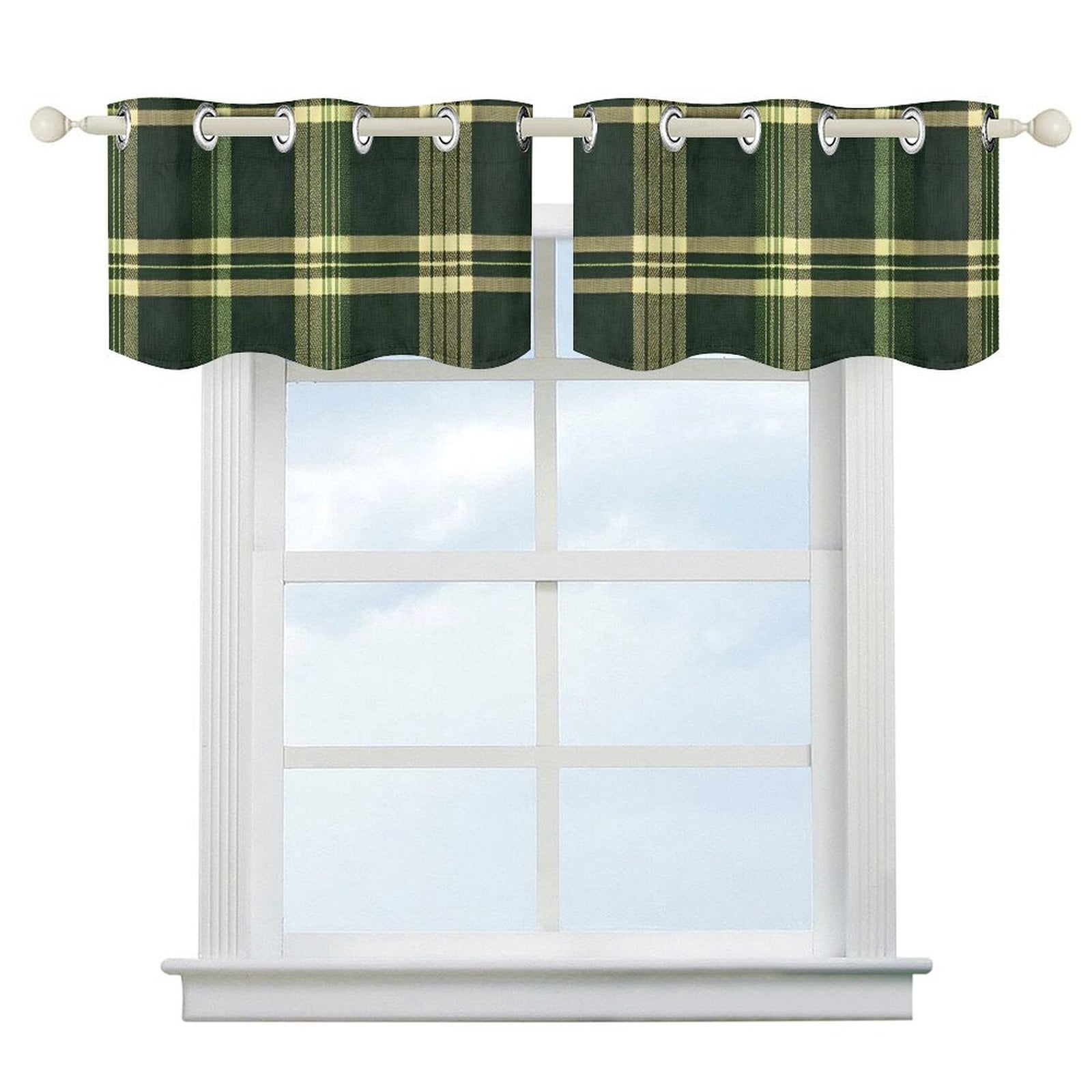 52×18.1in Curtain Hanging Two Symmetrical Durable Good Shade Heat ...