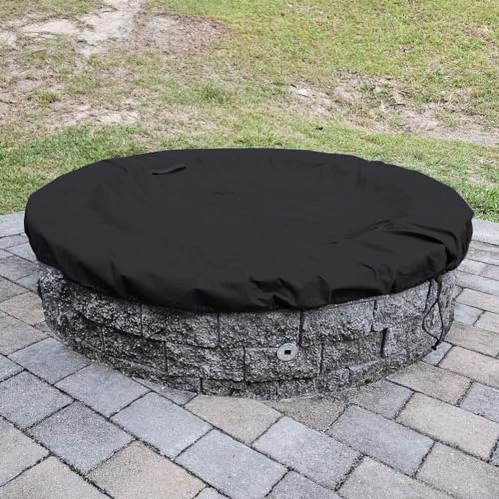 52-56 Inch Outdoor Built In Fire Pit Cover for Inground Fire Pit ...