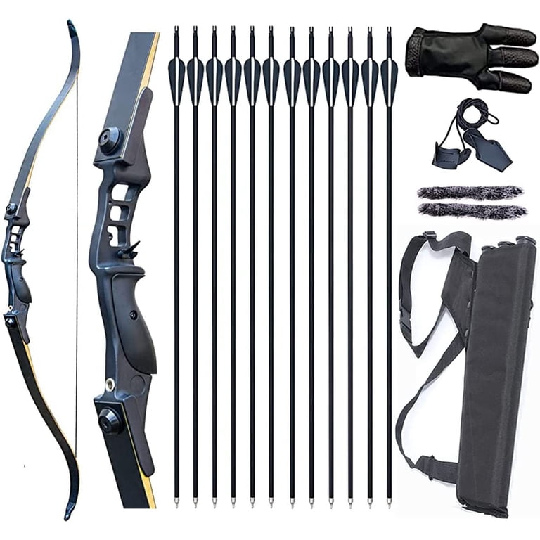 Black Bow And Arrow Set