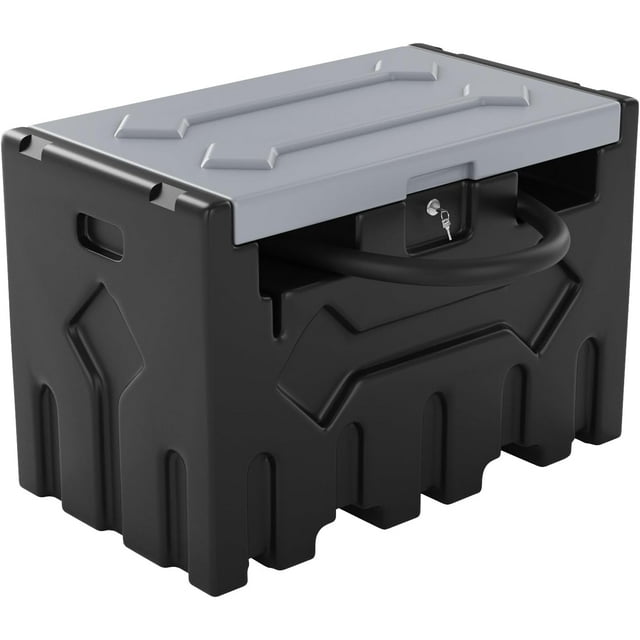 52 Gallon Portable Diesel Fuel Tank with 12V Electric Transfer Pump ...