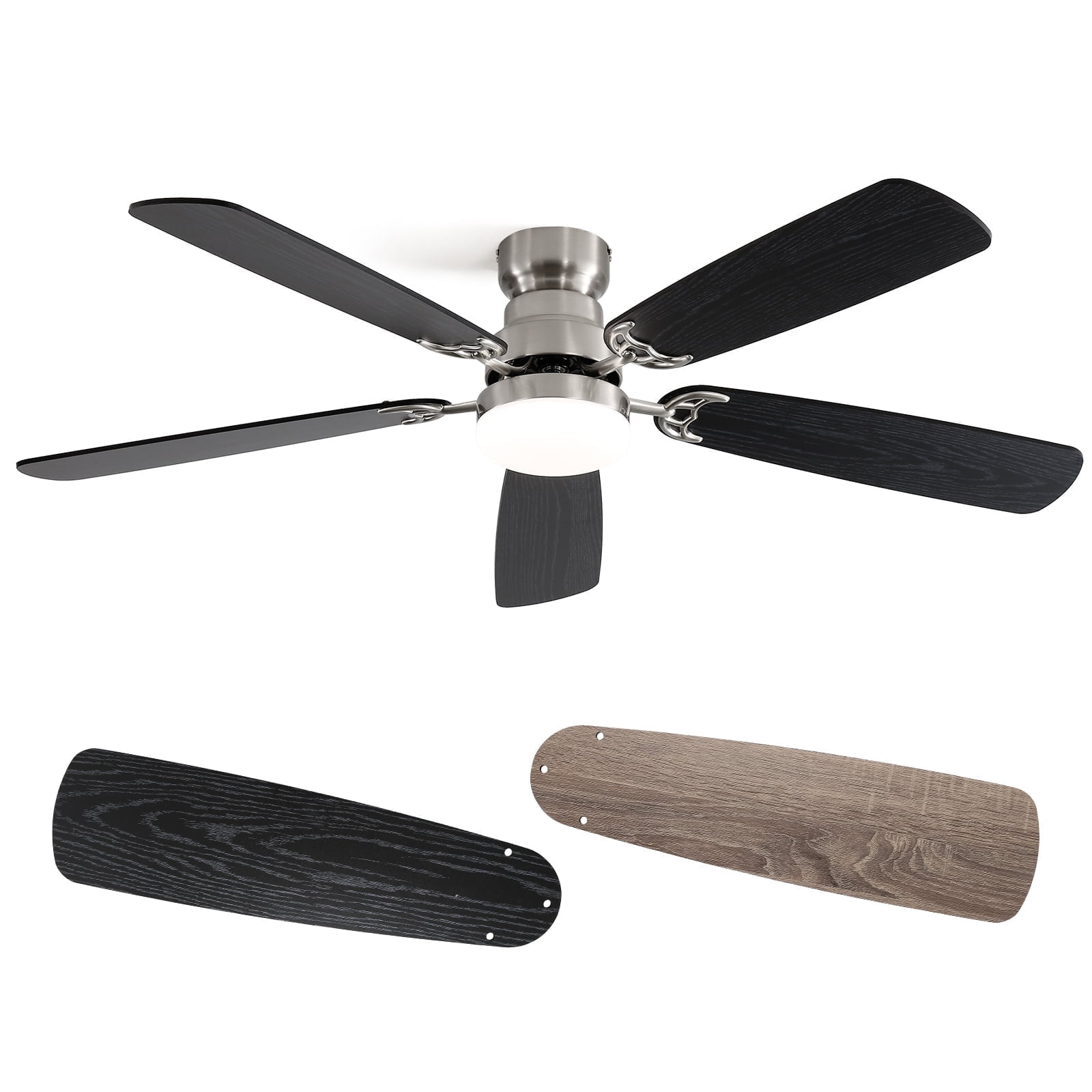 Sofucor 6-Speed Dimmable Handheld Ceiling Fan & Light Remote Controls ...