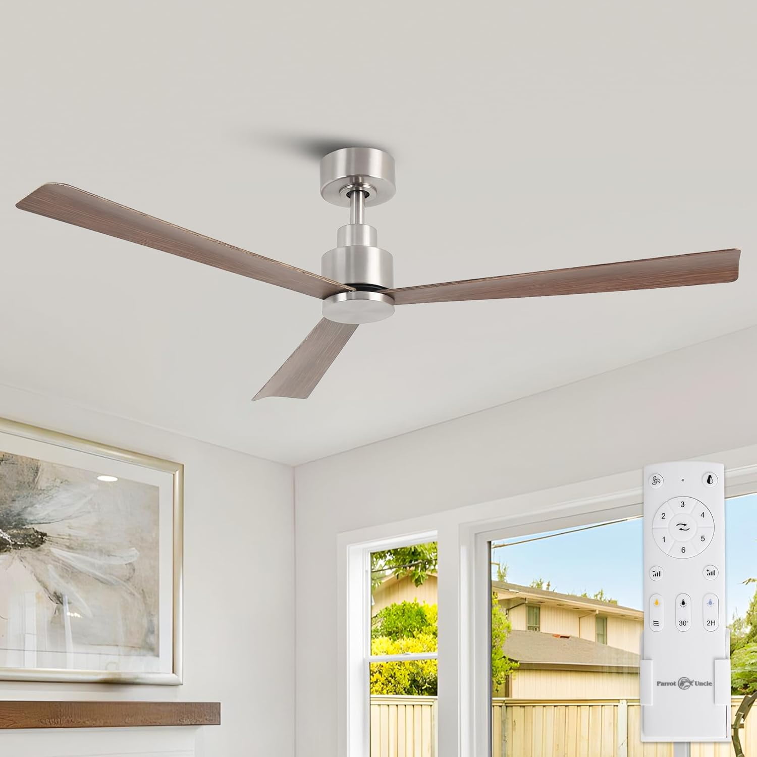 52 Inch Ceiling Fans Without Lights, Industrial Ceiling Fan No Light ...