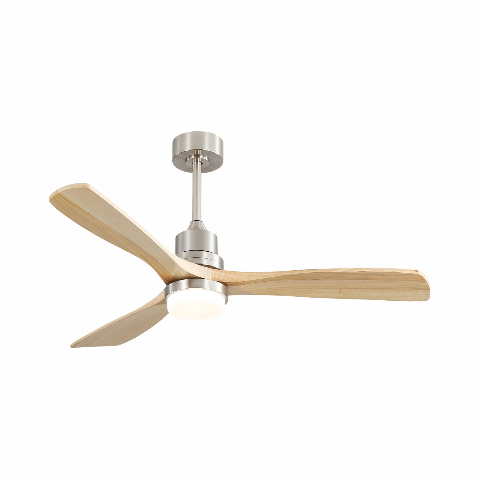 52 Inch Indoor Ceiling Fan With Dimmable LED Light 6-Speed Remote ...