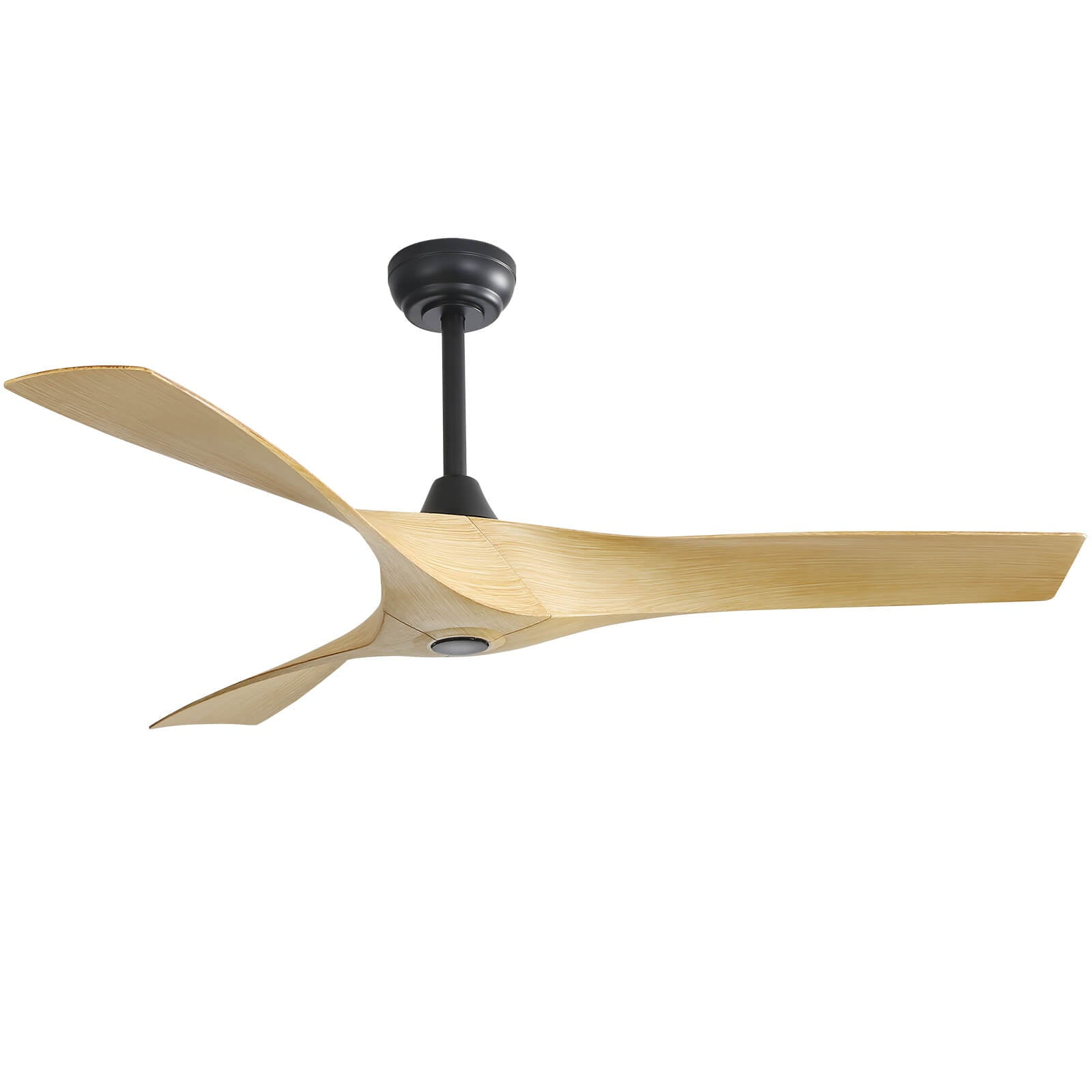 52 Inch Modern Ceiling Fan with 3 Abs Blades Remote Control Reversible ...