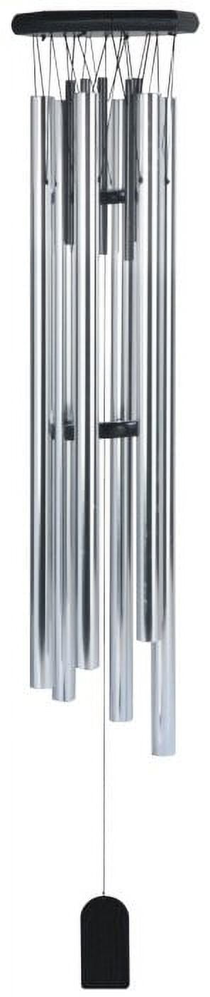 52 Inch Traditional Silver Tube Double Wind Chime - Walmart.com