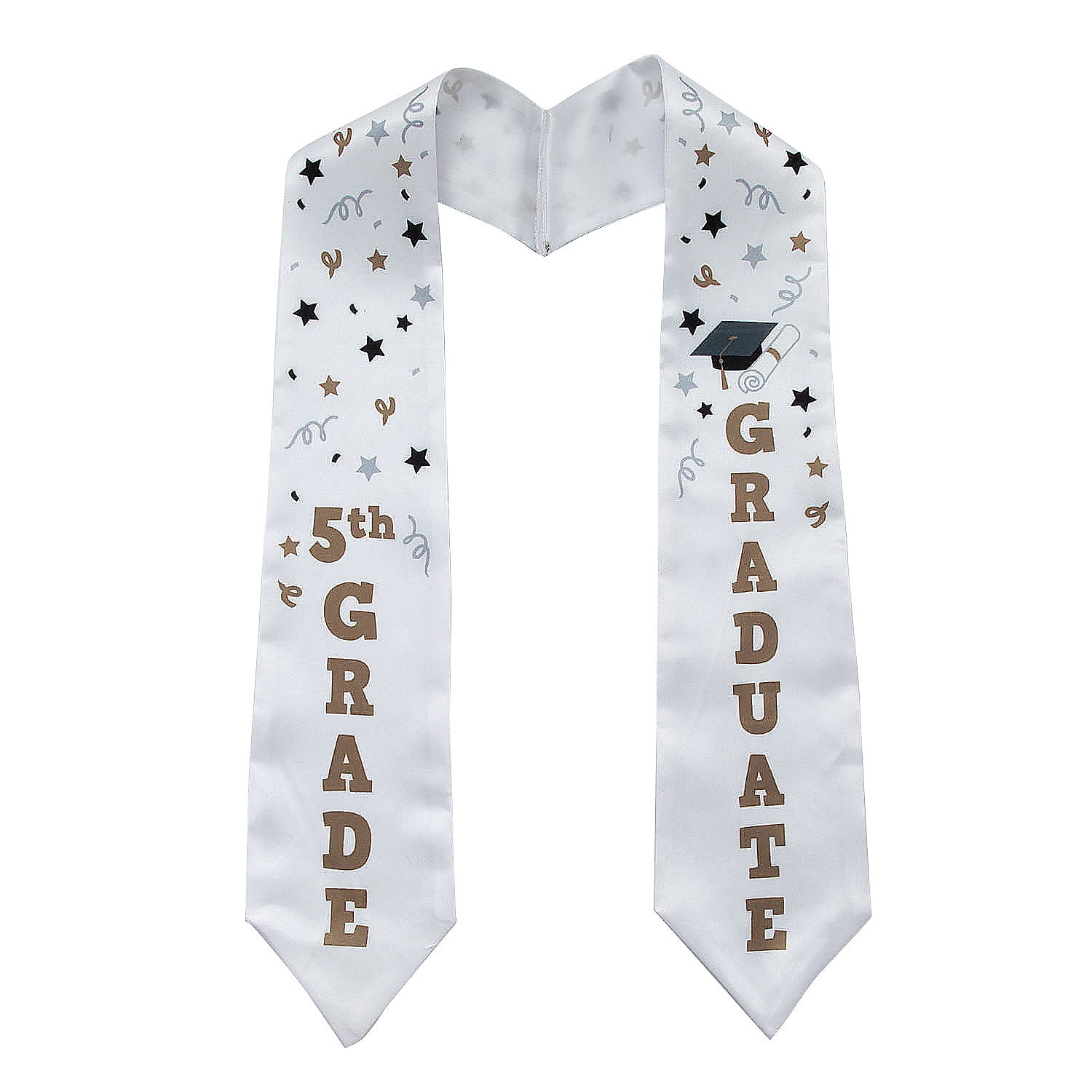 52" Kids Elementary 5th Grade Polyester Graduation Stole - Walmart.com