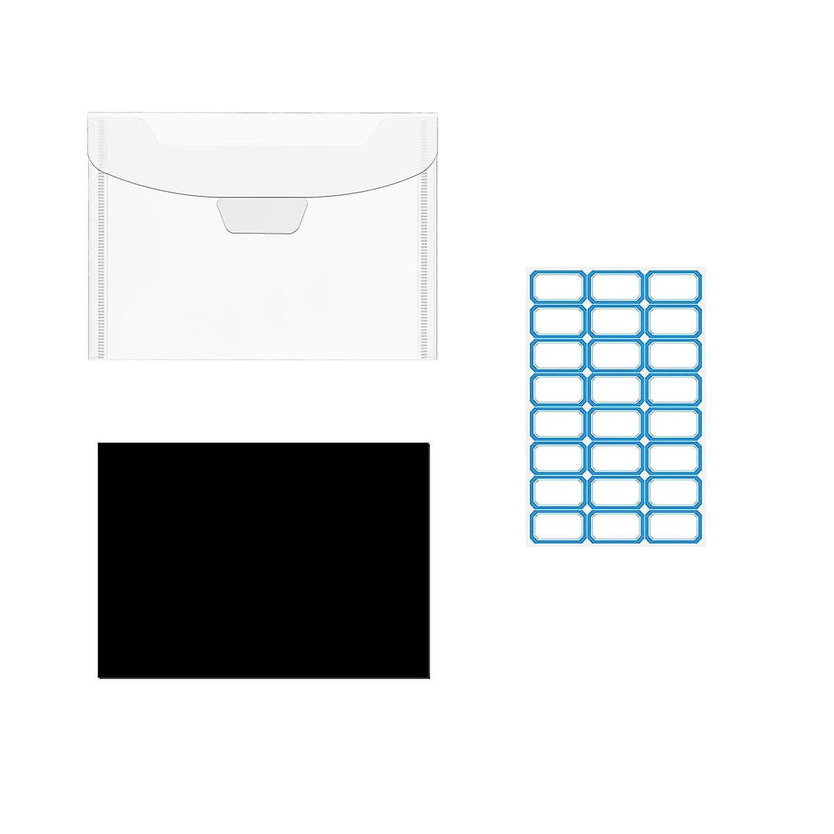 52 Pcs Clear Stamp And Die Storage Bag With Rubber Magnetic Sheets ...