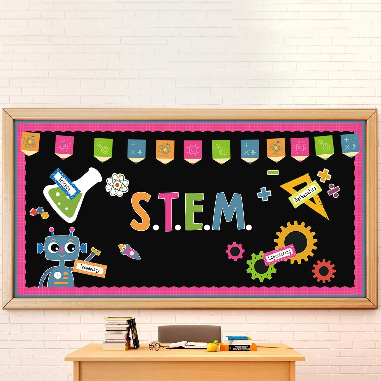 52 Pcs Stem Bulletin Board Decorations Set Stem Classroom Bulletin ...