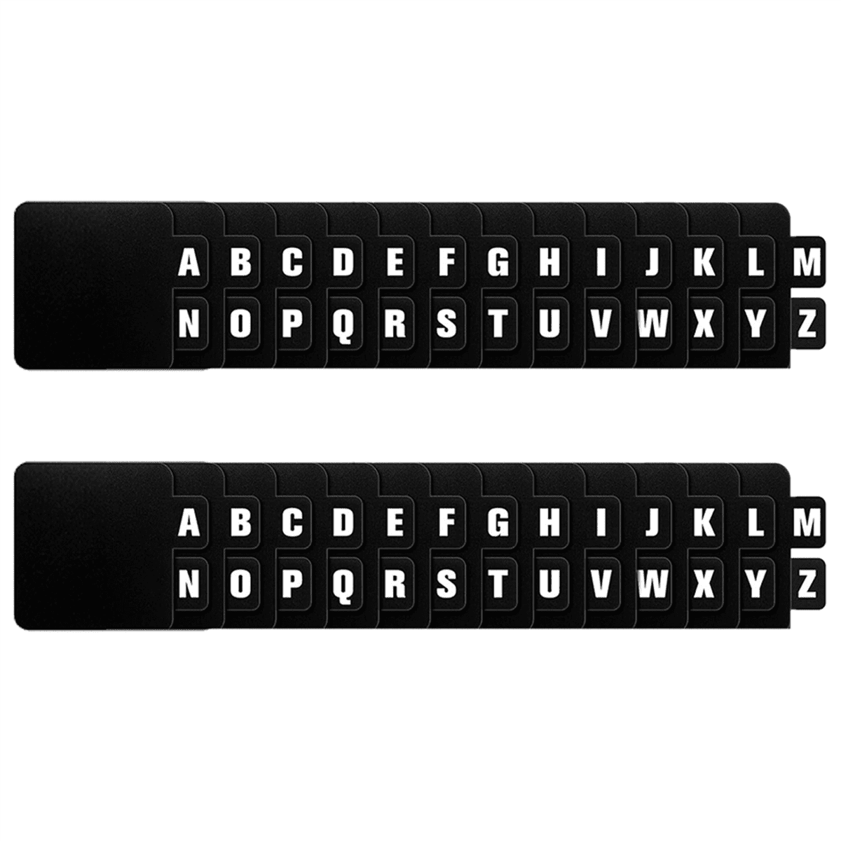 52 Pcs Vinyl Record Dividers DVD Alphabetical Dividers A-Z Alphabetical ...