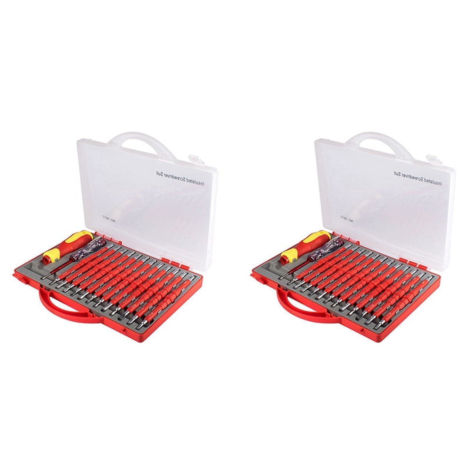 52-Piece 1000V Insulated Electrician Screwdriver Set Professional ...