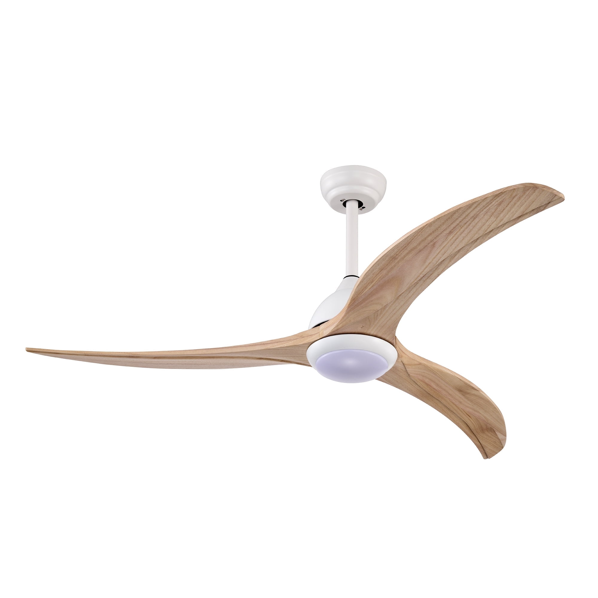 QHTX 52-Inch Matte Leaf Ceiling Fan with Remote Control - Walmart.com