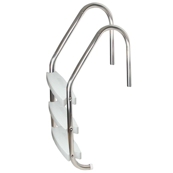 Northlight 53" Silver and White Three Step In-Ground Swimming Pool ...