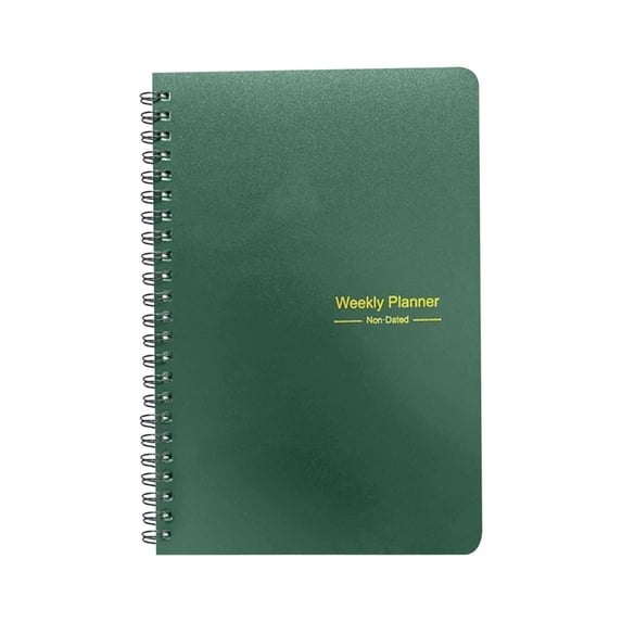 52 Week Planner 2025, Daily Page Discipline Punch Book, January ...