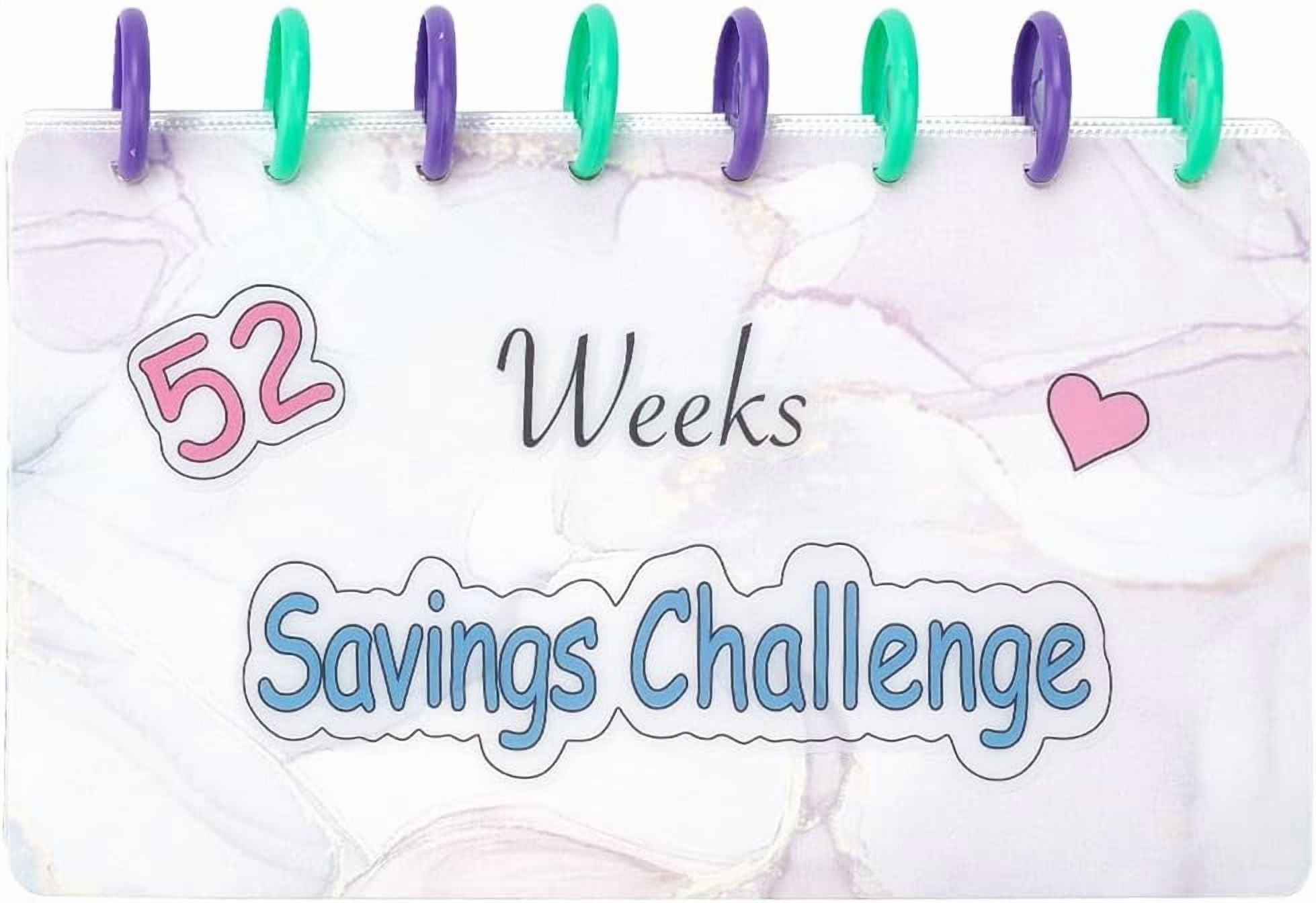 52 Week Savings Challenge Reusable Budget Book with Cash Envelopes ...