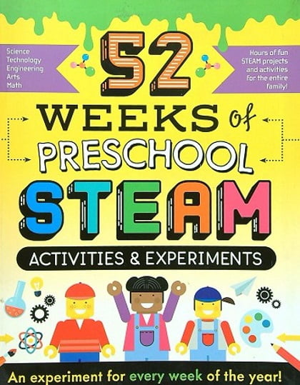 52 Weeks of Preschool STEAM Activities & Experiments - Walmart.com