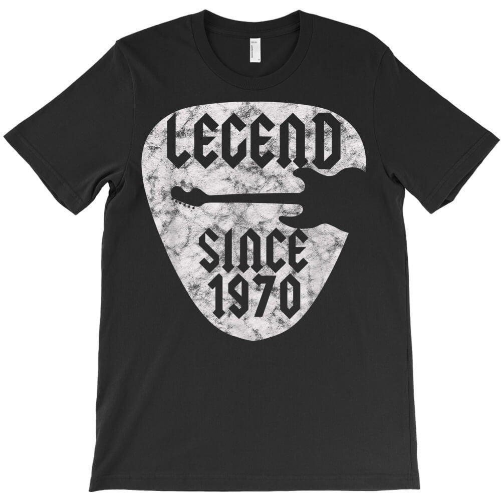 52 Year Old Guitarist Born In 1970 Funny 52nd Birthday Bike Guitar H35613 Unisex T-Shirt, Up to ...