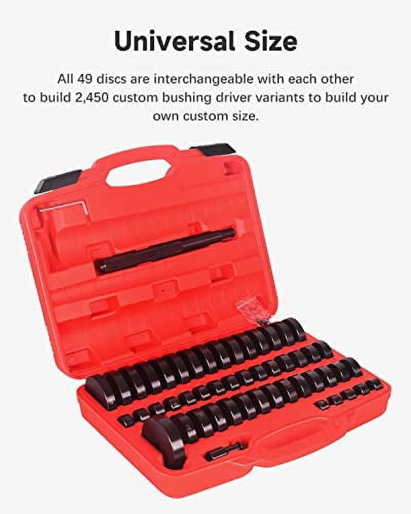 52-in-1 Custom Bushing Driver Tool Set 52PCS Transmission Wheel Axle ...
