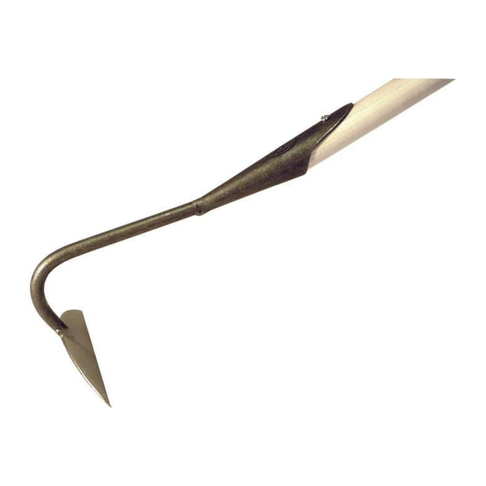 52 in. Ash Hardwood Handle Garden Hoe-Half Moon Pull Hoe - Walmart.com