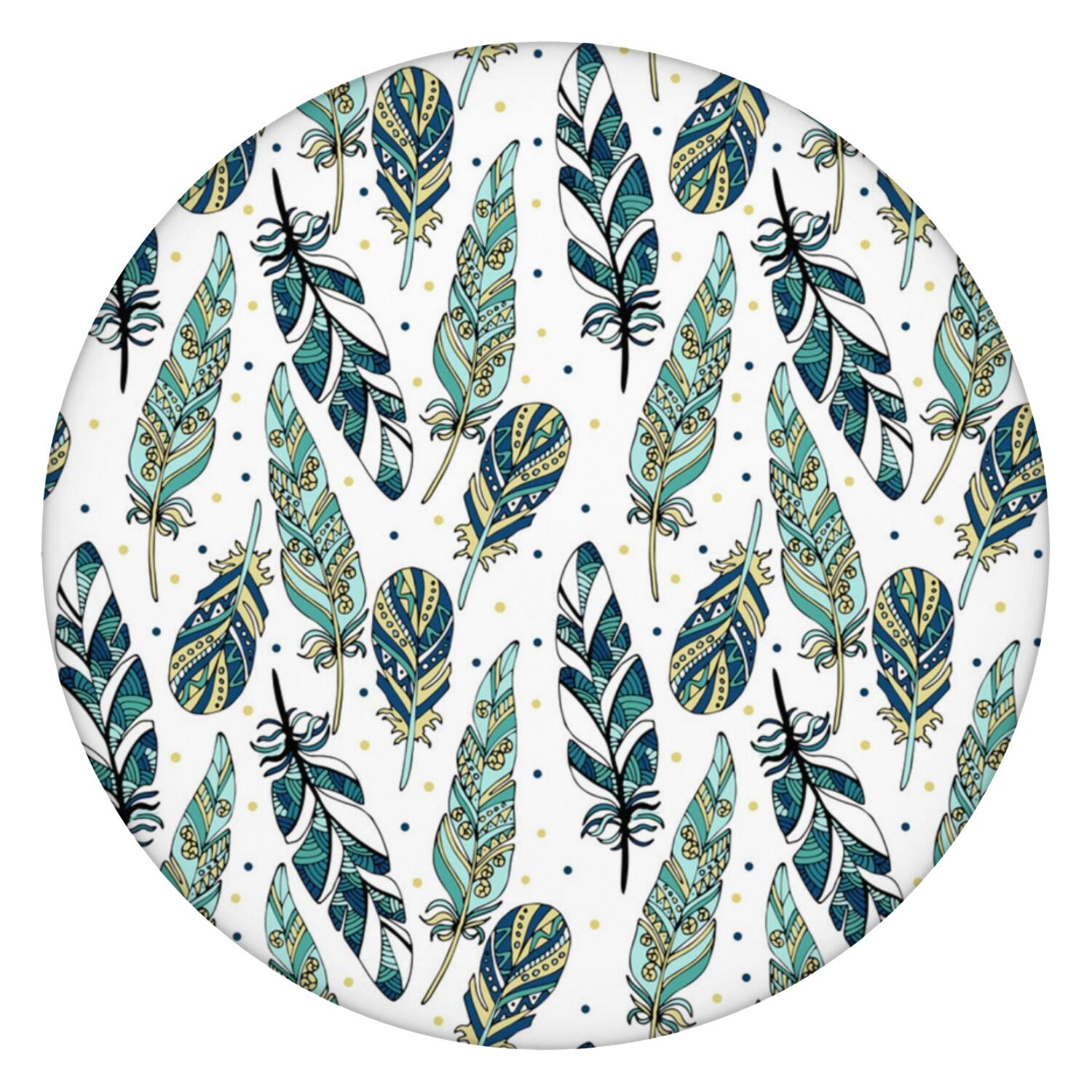 52 inch Patio table cover boho table protector with boho mandala design ...