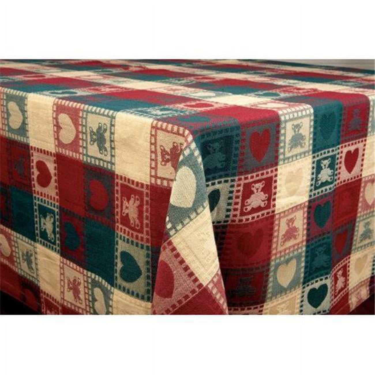 52 x 52 in. Table Cloth, Teddy Bear - Walmart.com