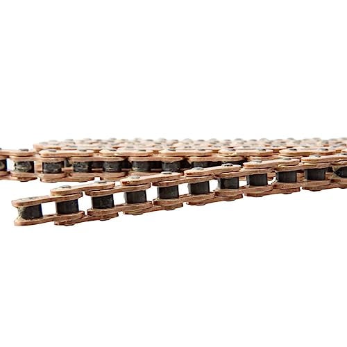 520 Gold Plated MX Race Chain 520x120 - Walmart.com