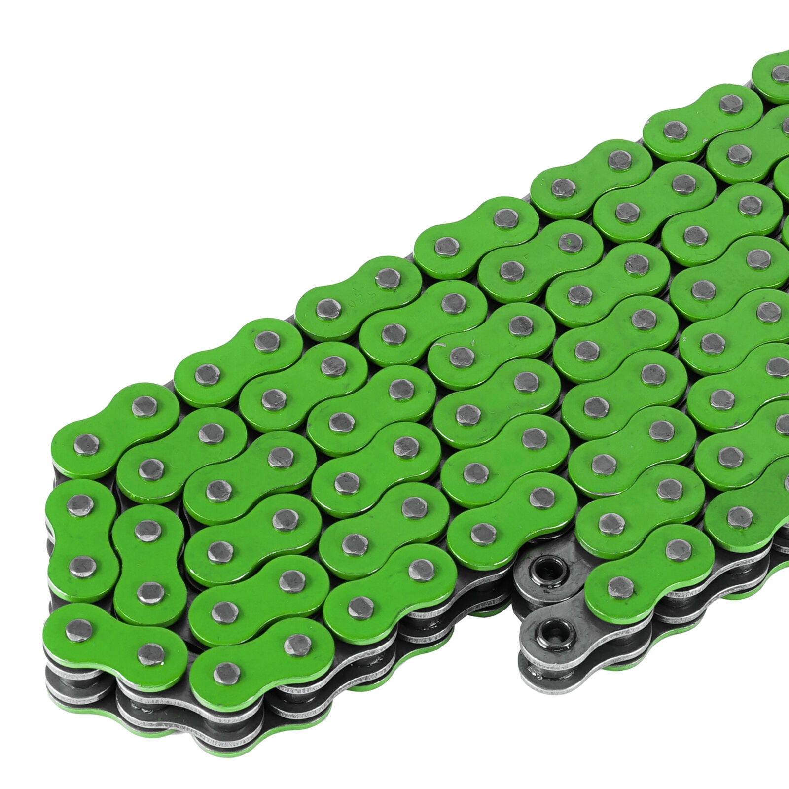 520 X 120 Links Motorcycle Atv Green O-Ring Drive Chain 520-Pitch 120 ...
