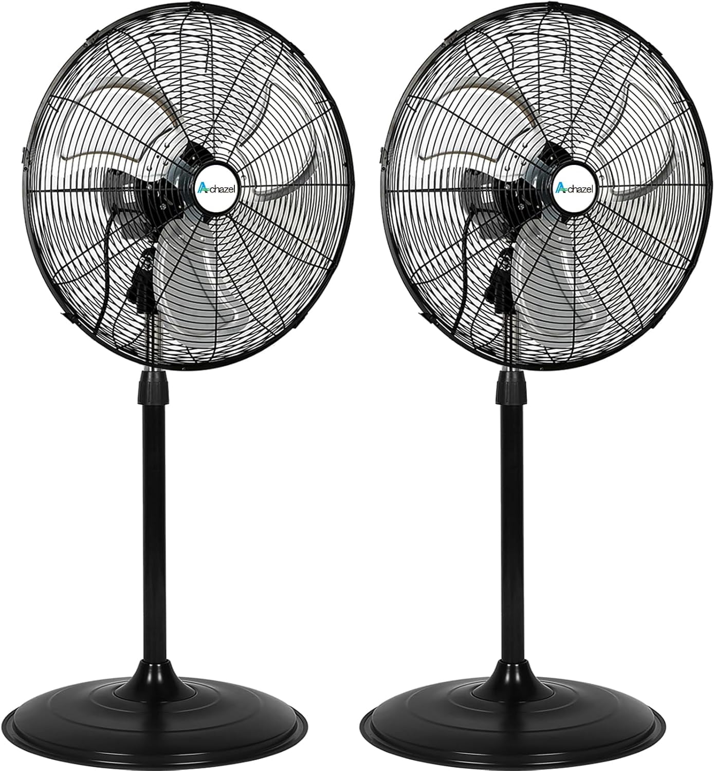 5200 CFM,20" High Velocity Pedestal Fan, 3-Speed Industrial Oscillating ...