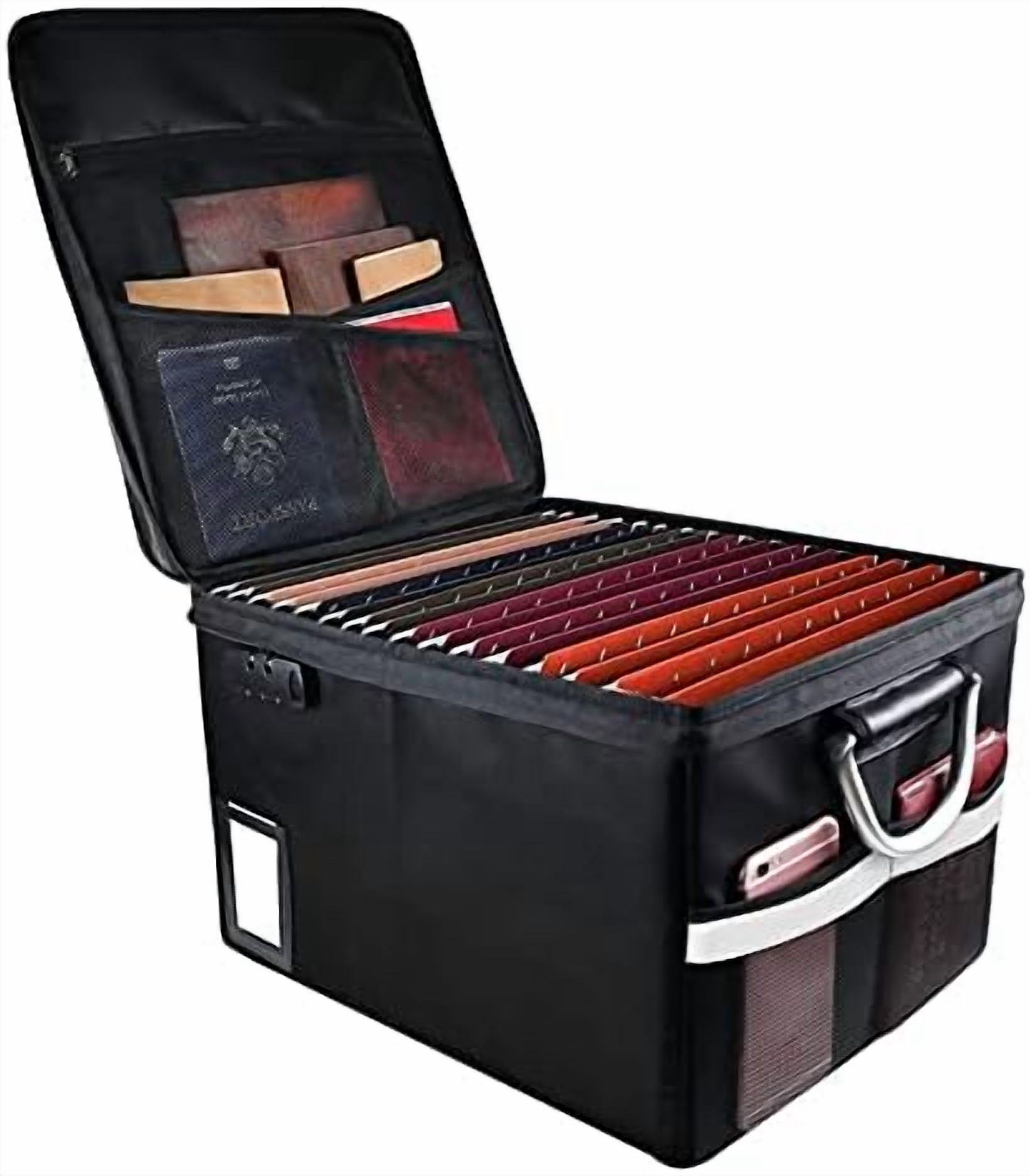 5200°F Fireproof Document Box, Fire Important Document Organizer with ...