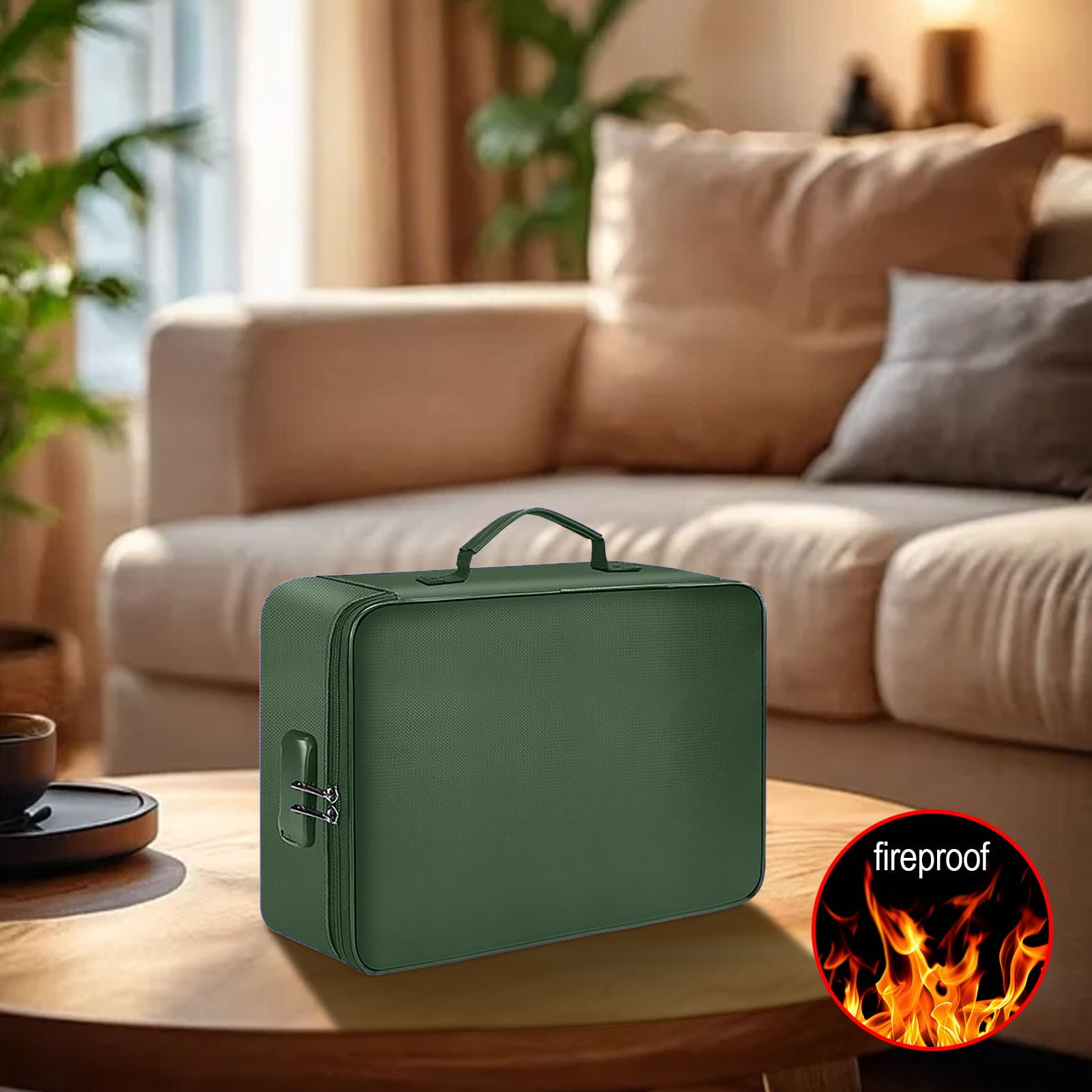 5200°F Fireproof Document Organizer with Lock, 1PCS Fireproof＆Durable ...