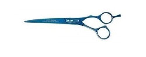 5200 Series Blue Titanium 6 1/2" Curved Shears for Grooming Dogs ...