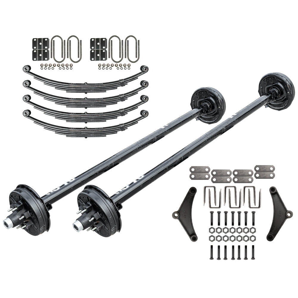 5200 lb TK Tandem Axle Heavy Duty Trailer Kit with Suspension - 10.4K ...